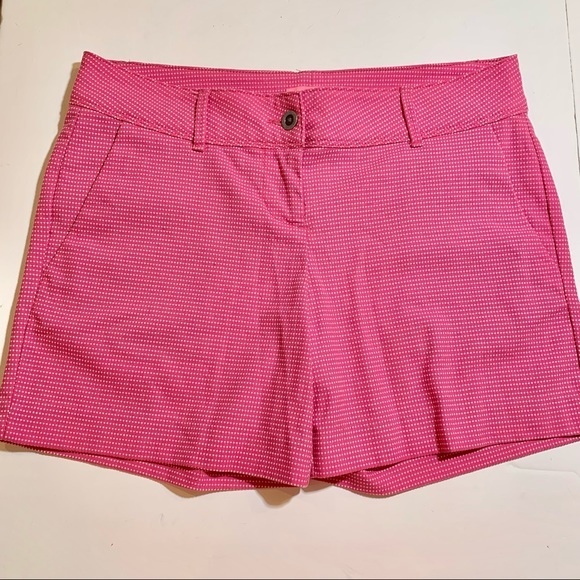 Isaac Mizrahi | Shorts | Isaac Mizrahi Pink White Polka Dot Shorts 6 ...